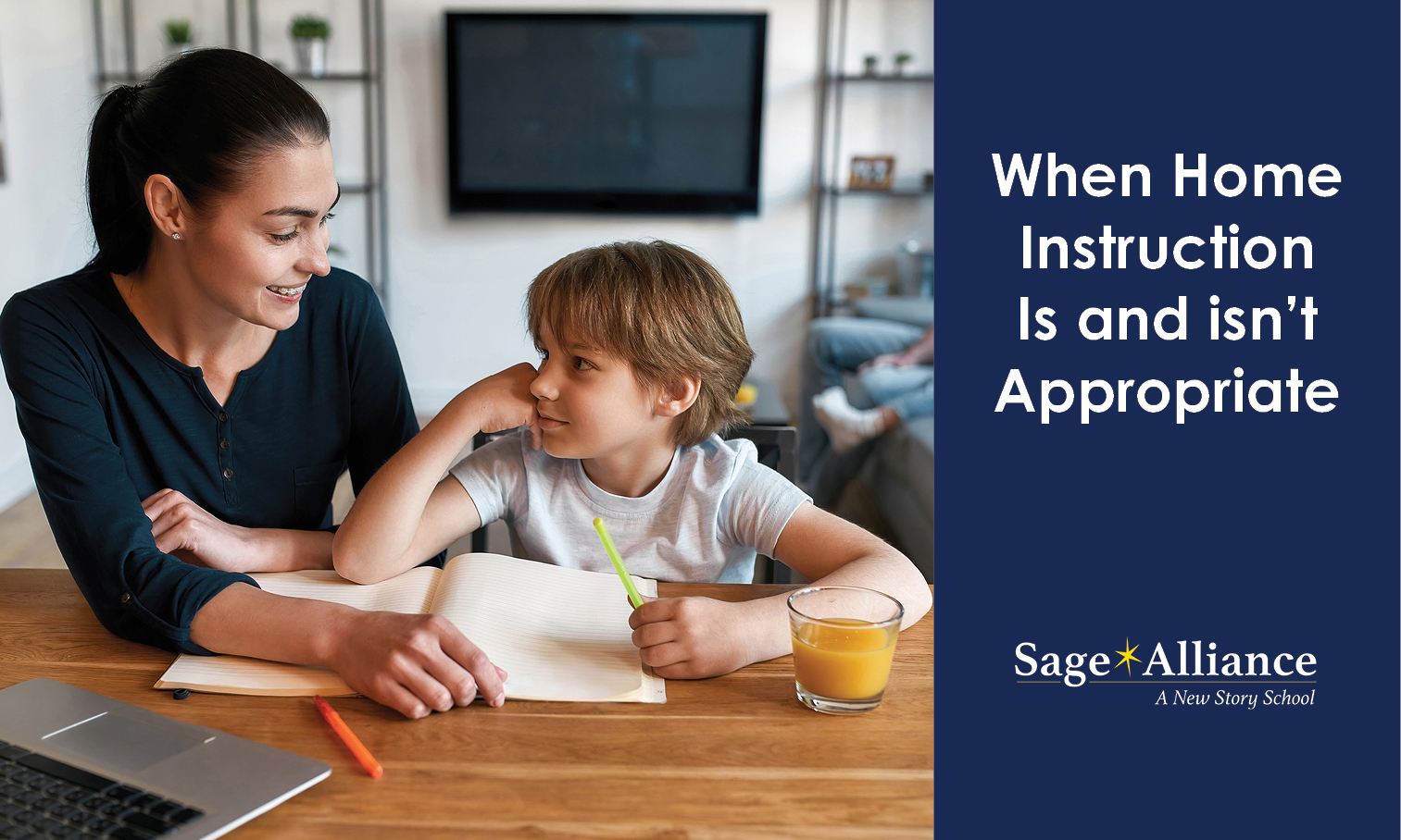 When Home Instruction Is and Isn't Appropriate | Sage Alliance